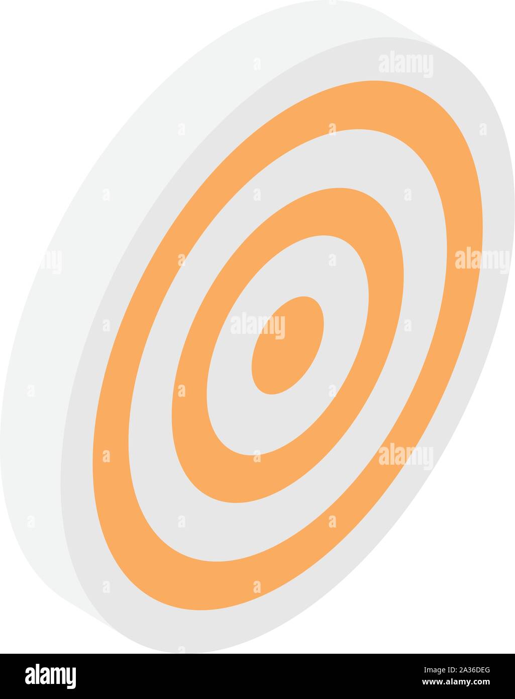 Arch target icon, isometric style Stock Vector Image & Art - Alamy