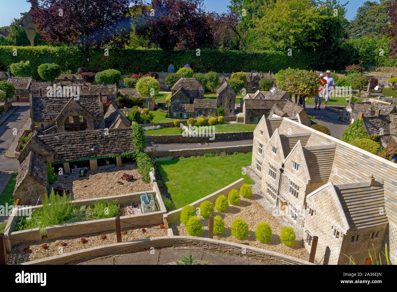 The Famous Model Village in Bourton on the Water, Cotswolds ...