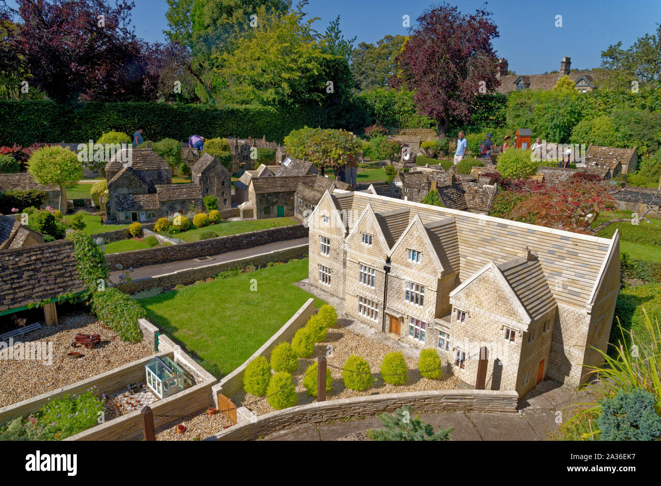 The Famous Model Village in Bourton on the Water, Cotswolds ...