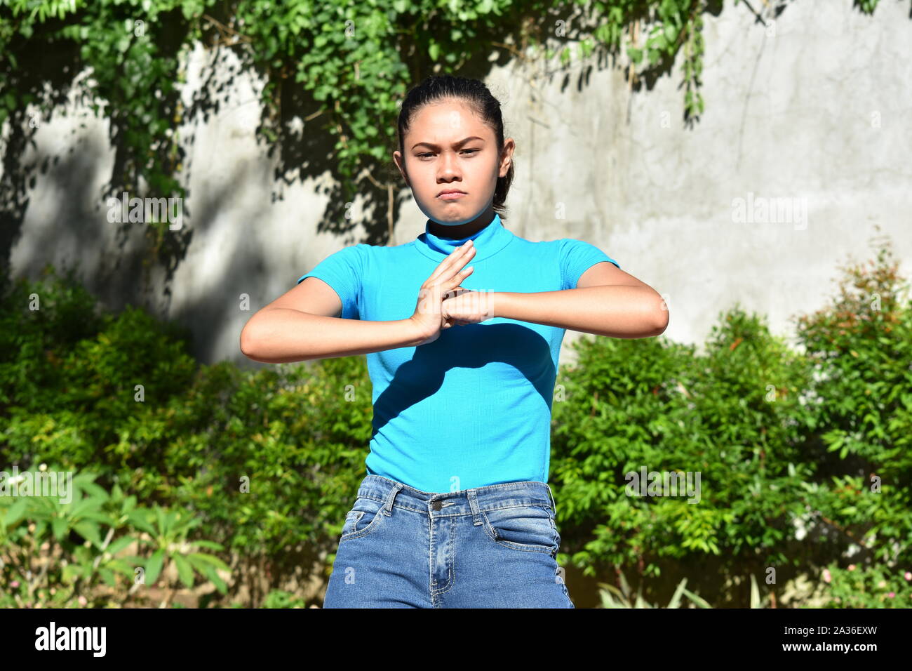 Mad filipina female hi-res stock photography and images - Alamy