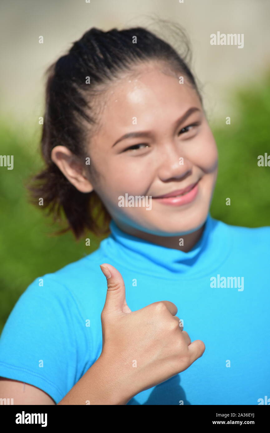 An A Proud Asian Person Stock Photo - Alamy