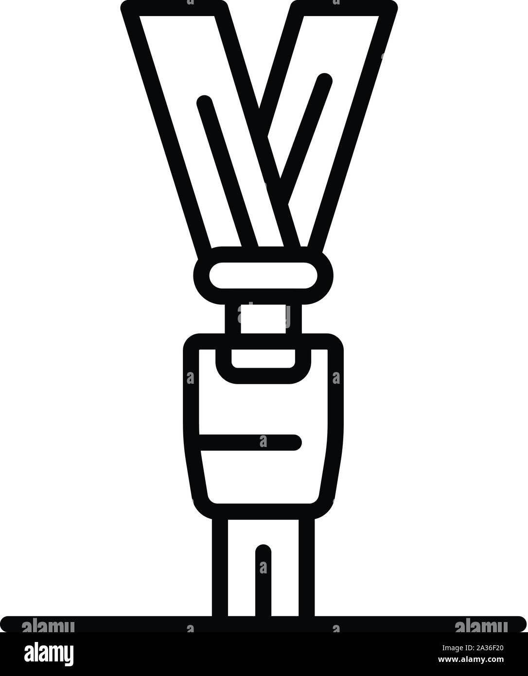 Man plane seat belt Stock Vector Images - Alamy