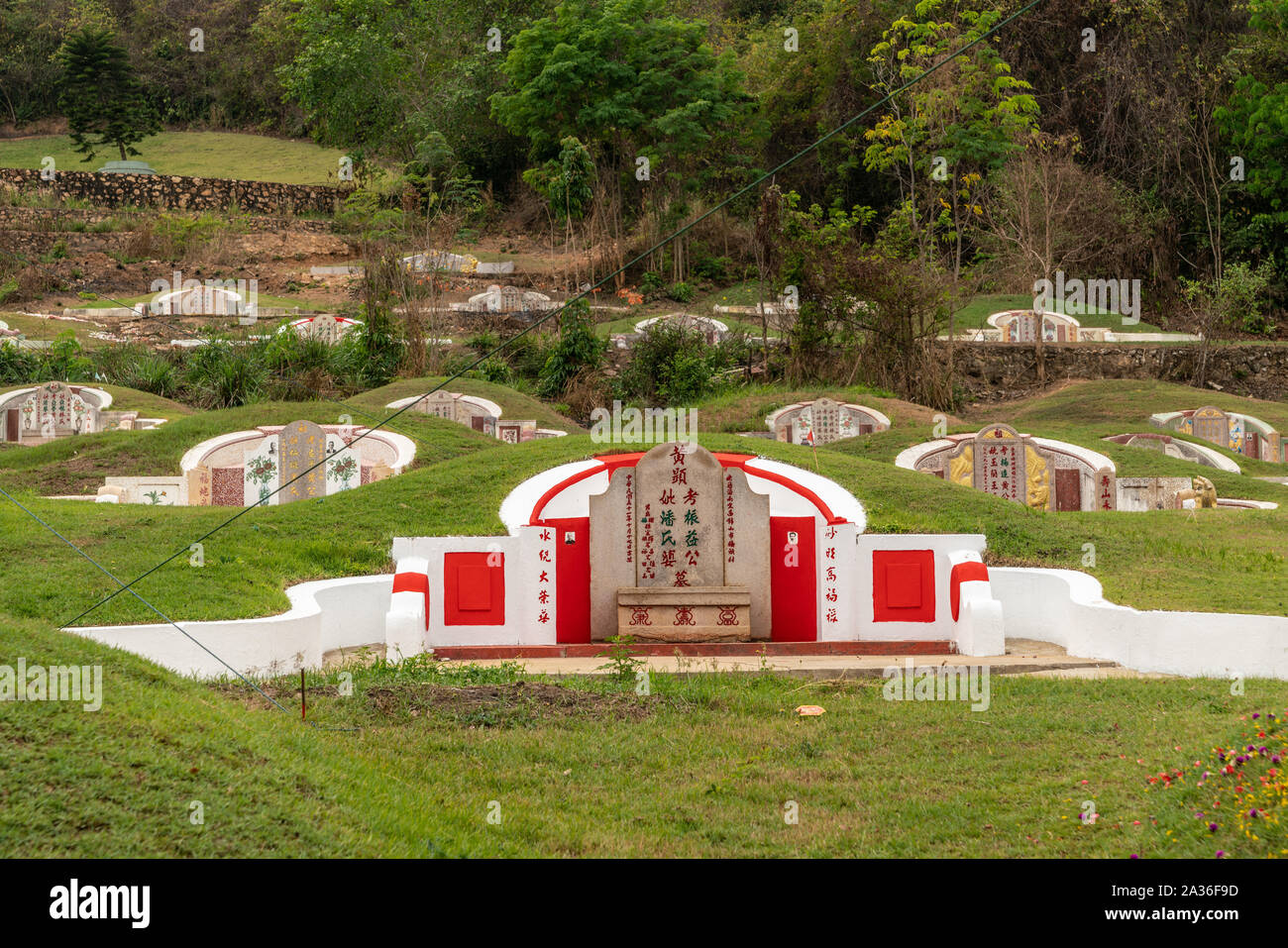 Bang Phra, Thailand - March 16, 2019: Chao Pho Khao Chalak Chinese ...
