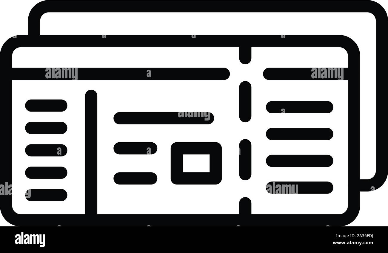 Single two seat single Stock Vector Images - Alamy