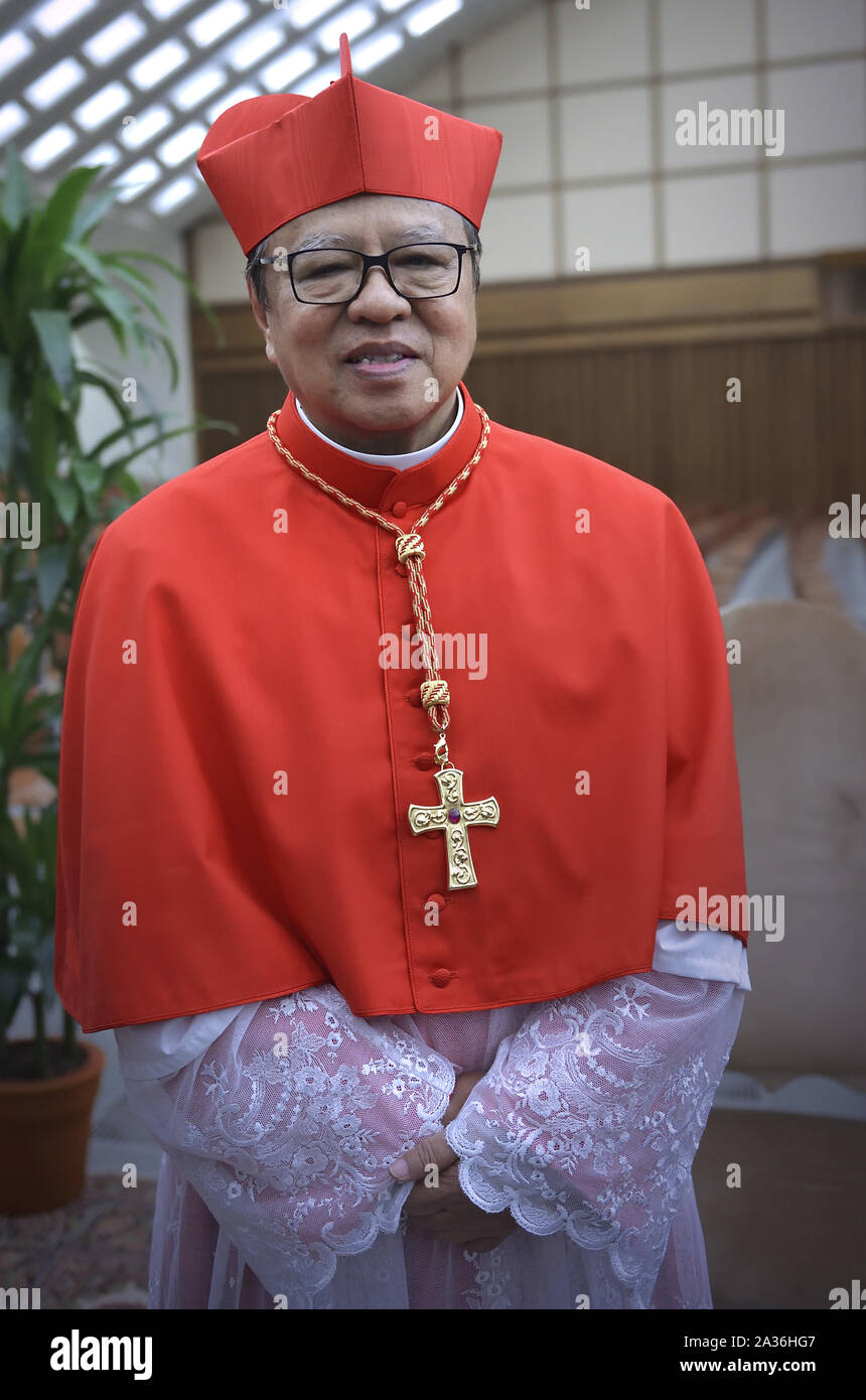 New Cardinal, Indonesian prelate Ignatius Suharyo Hardjoatmodjo poses ...