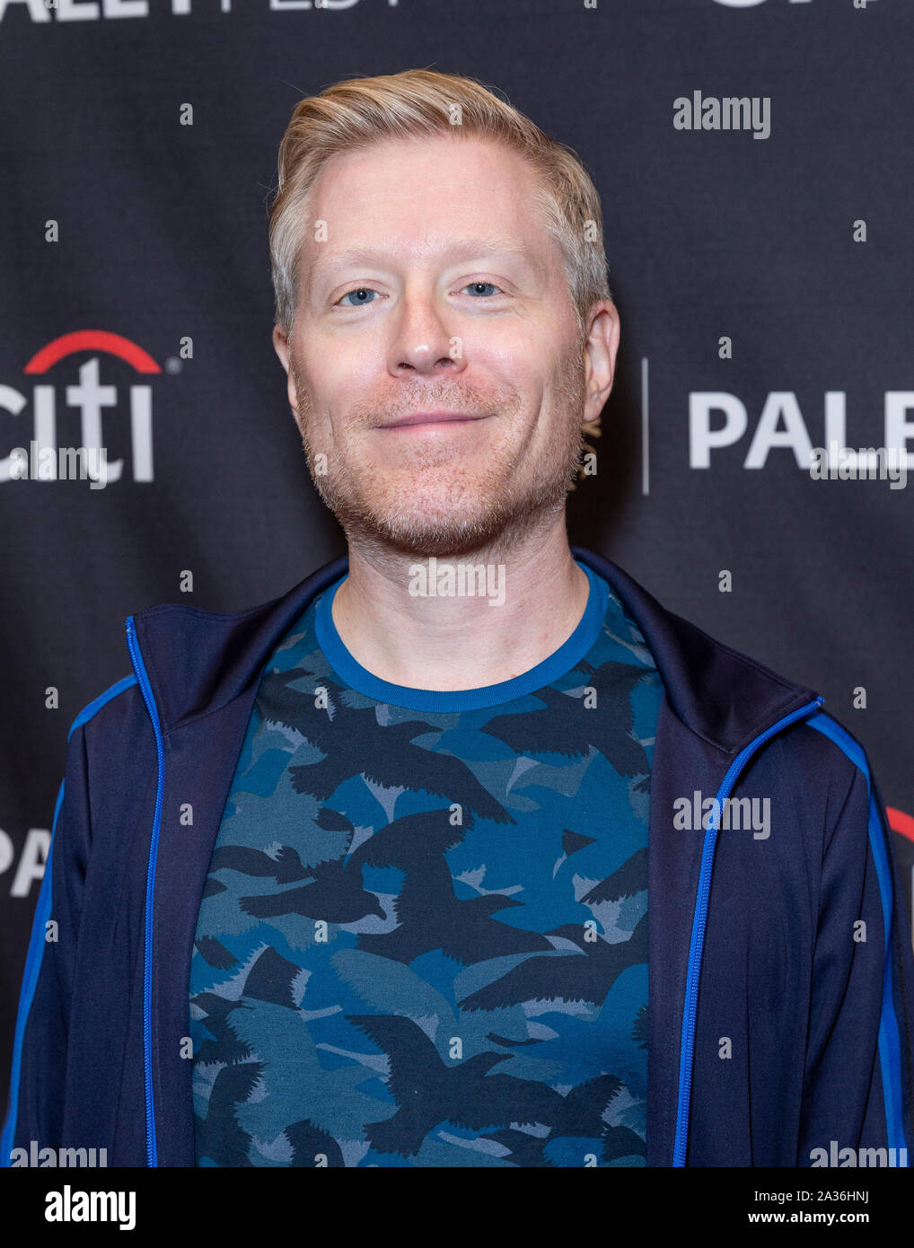 New York, NY - October 5, 2019: Anthony Rapp attends PaleyFest Star ...
