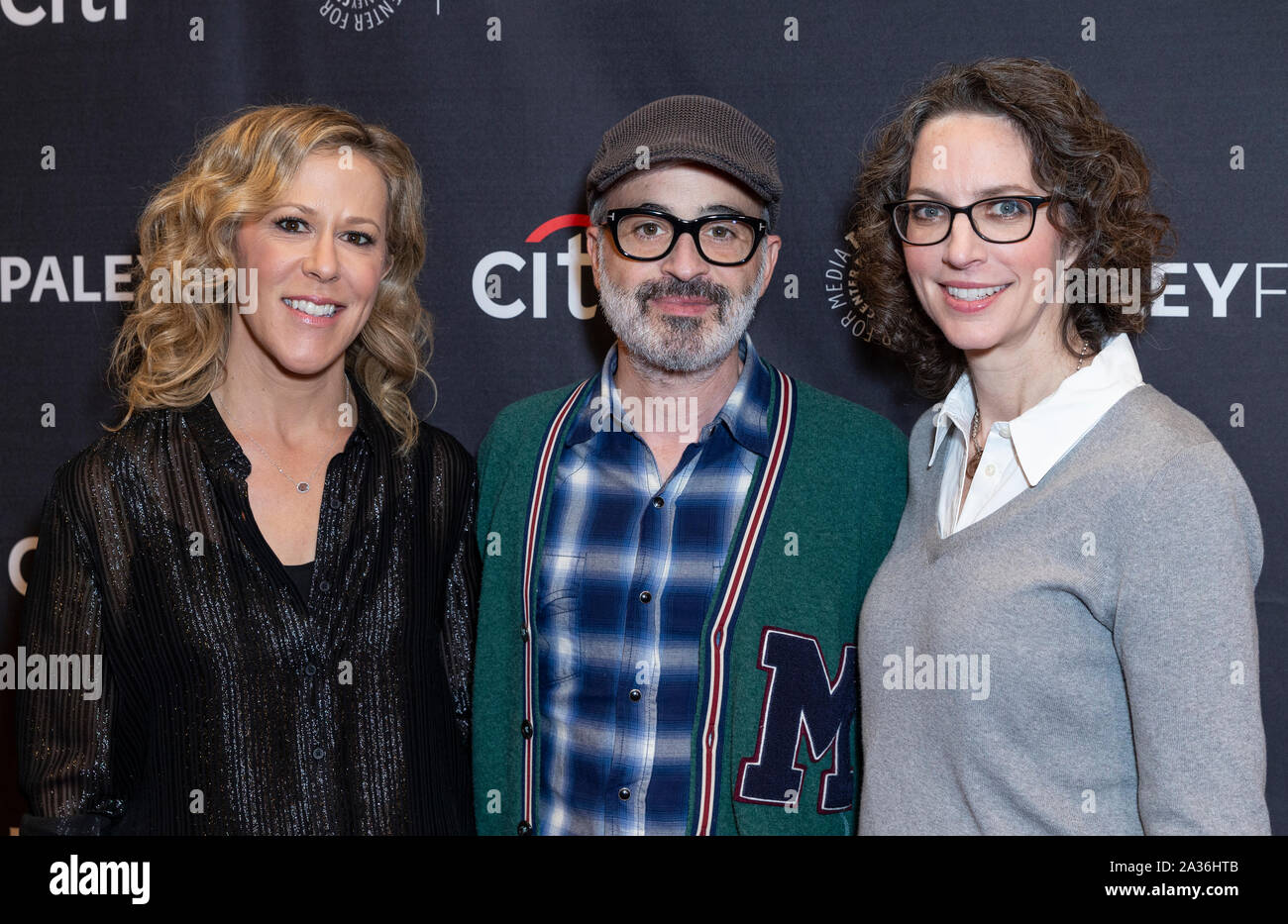 New York, NY - October 5, 2019: Heather Kadin, Alex Kurtzman and ...