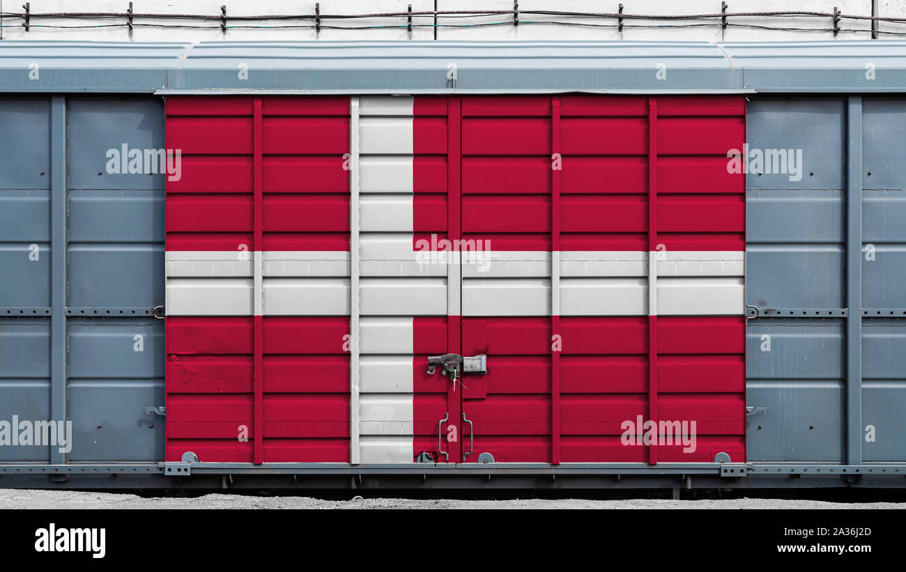 Industrial concept denmark flag hi-res stock photography and images - Alamy