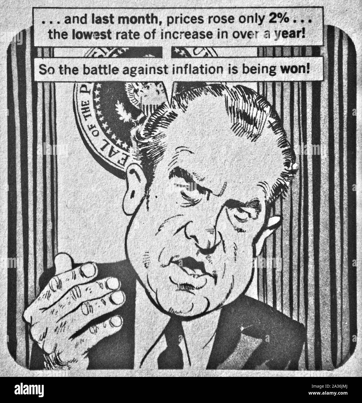 Cartoon inflation hi-res stock photography and images - Alamy