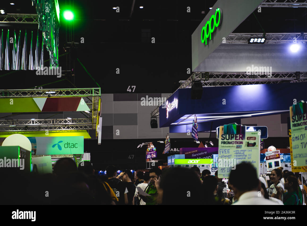 Trade show booth in thailand hi-res stock photography and images - Alamy