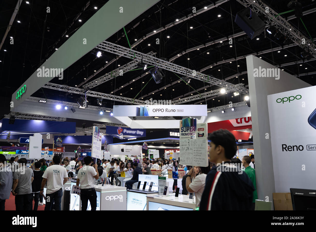 Trade show booth in thailand hi-res stock photography and images - Alamy