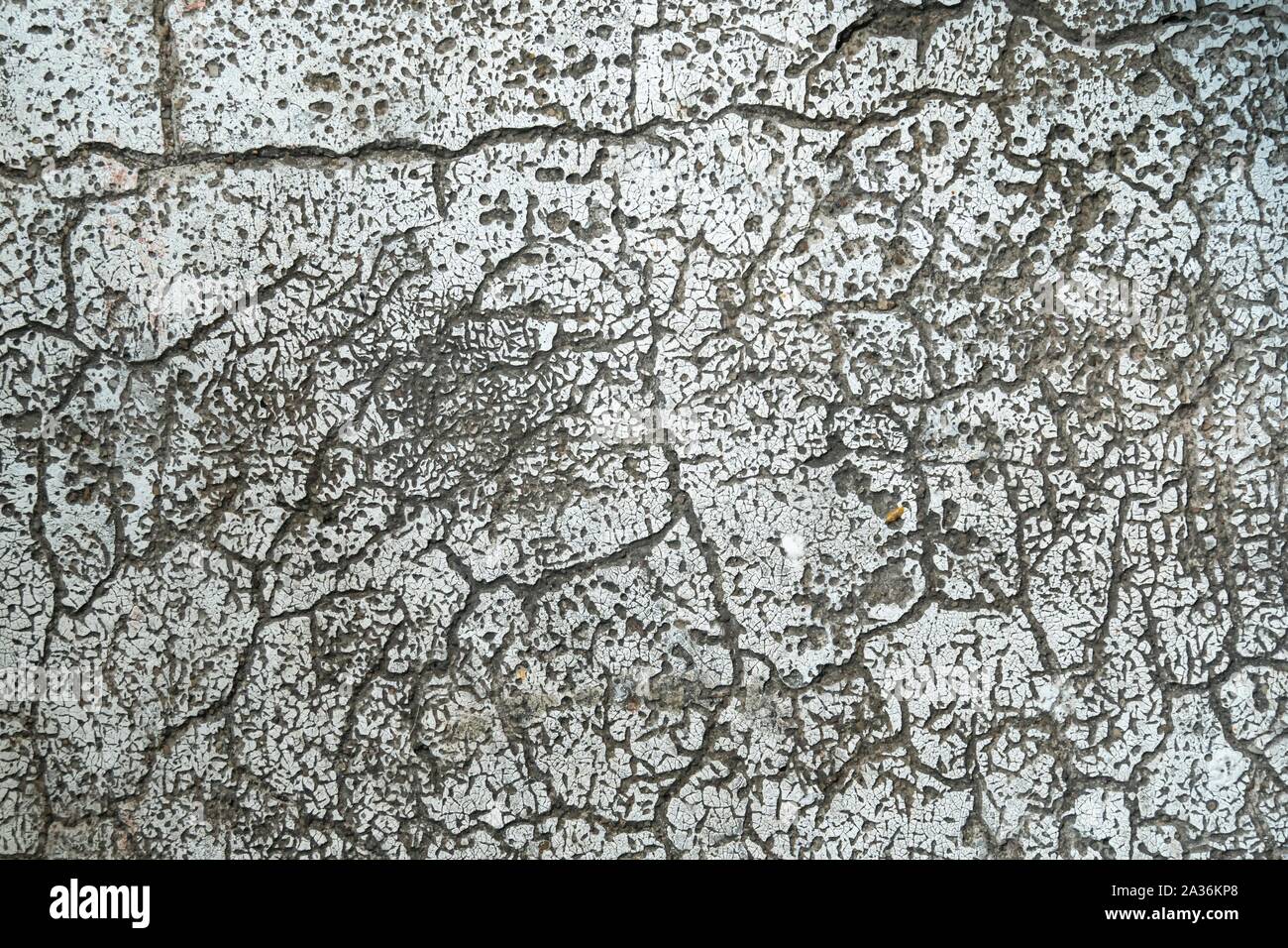 cracked texture of concrete outdoor table Stock Photo - Alamy