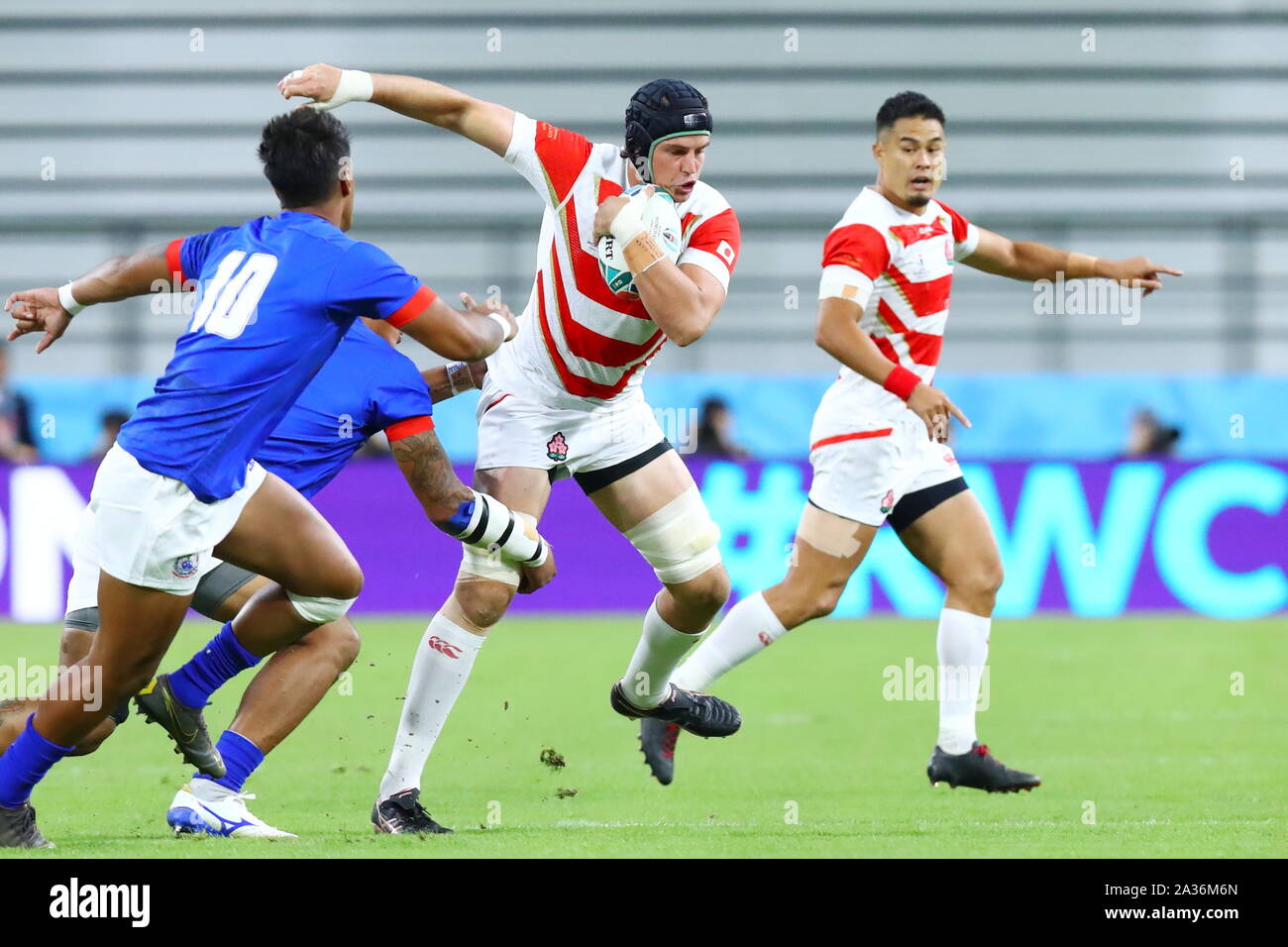 Toyota, Aichi, Japan. 5th Oct, 2019. James Moore (JPN) Rugby : 2019 ...