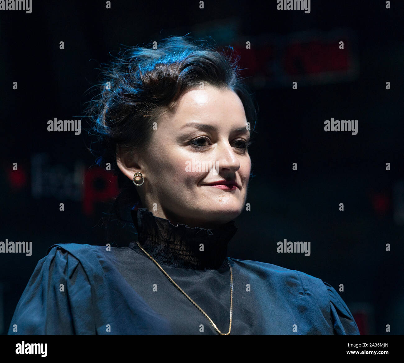 New York, NY - October 5, 2019: Alison Wright attends panel for ...