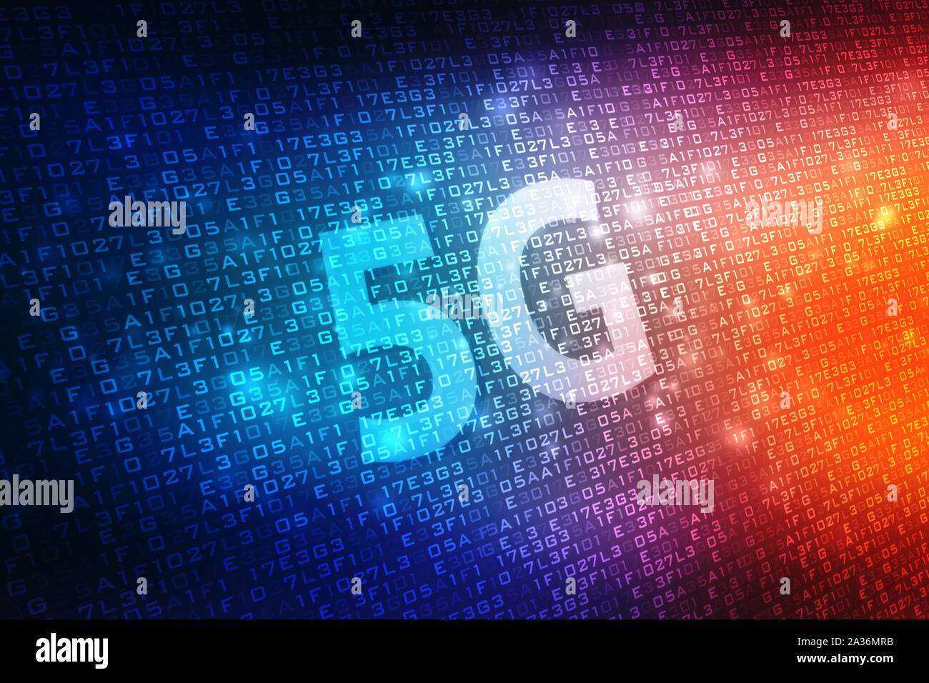 5G Network internet concept background, 5th generation of internet, 5G ...