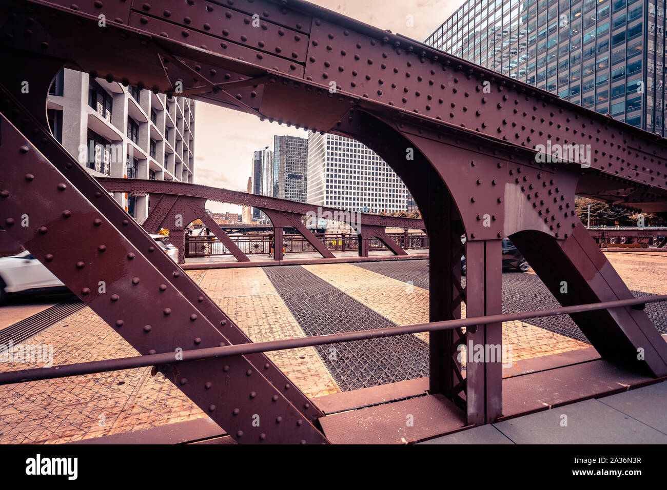 Bridge steel construction hi-res stock photography and images - Alamy
