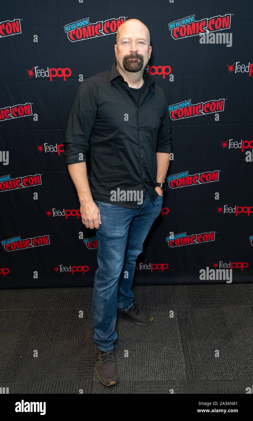 New York, NY - October 5, 2019: Jason Hawes attends presser for Ghost ...