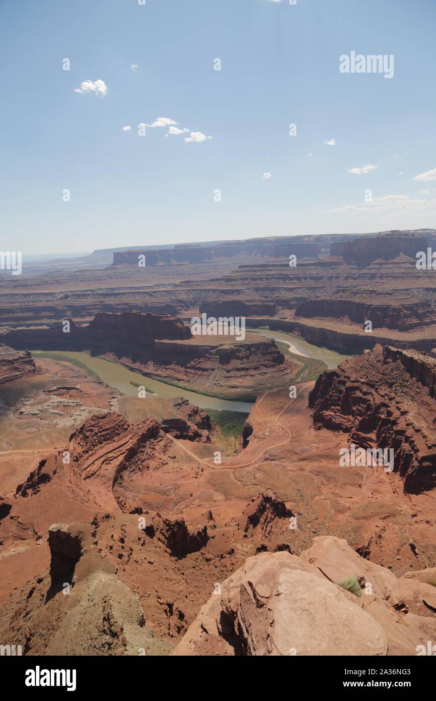 in USA dead point horse national park the beauty of amazing nature ...