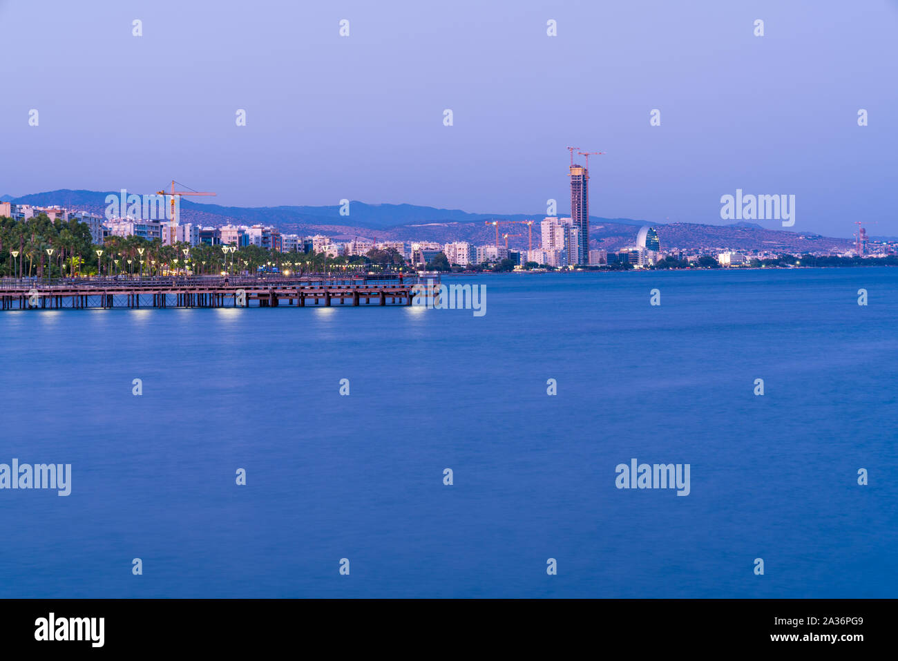 A Generic View of Limassol Front Seaside, From the Old Fishing Port ...
