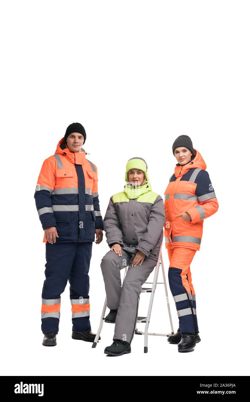 Women in work clothes hi-res stock photography and images - Alamy