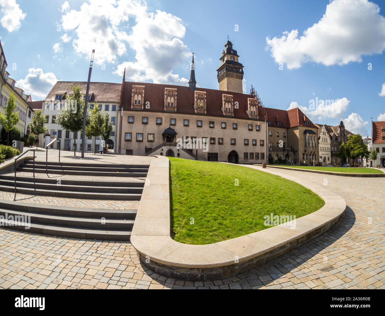 Town Hall of Zeitz Stock Photo - Alamy