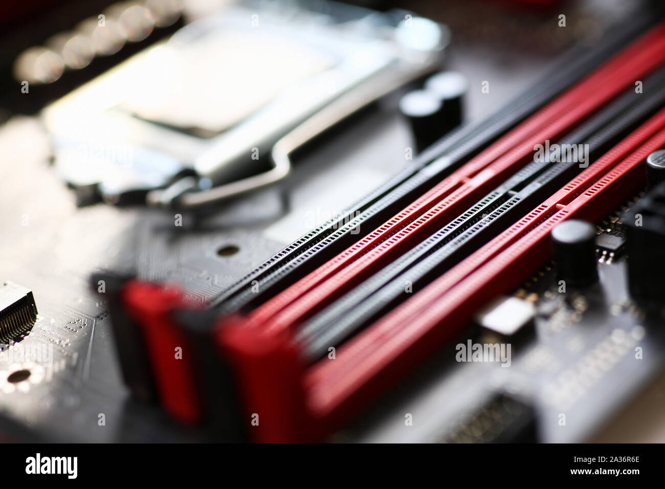 motherboard computer ddr Stock Photo - Alamy