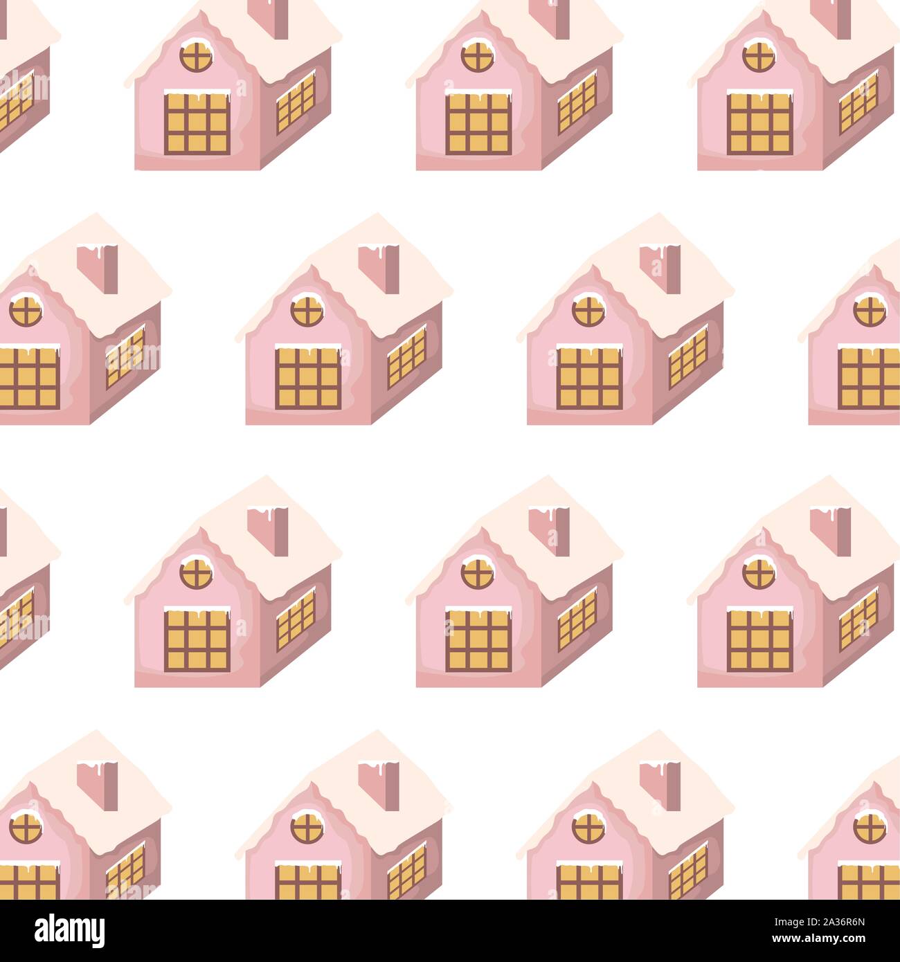 pattern family house on white background vector illustration design ...