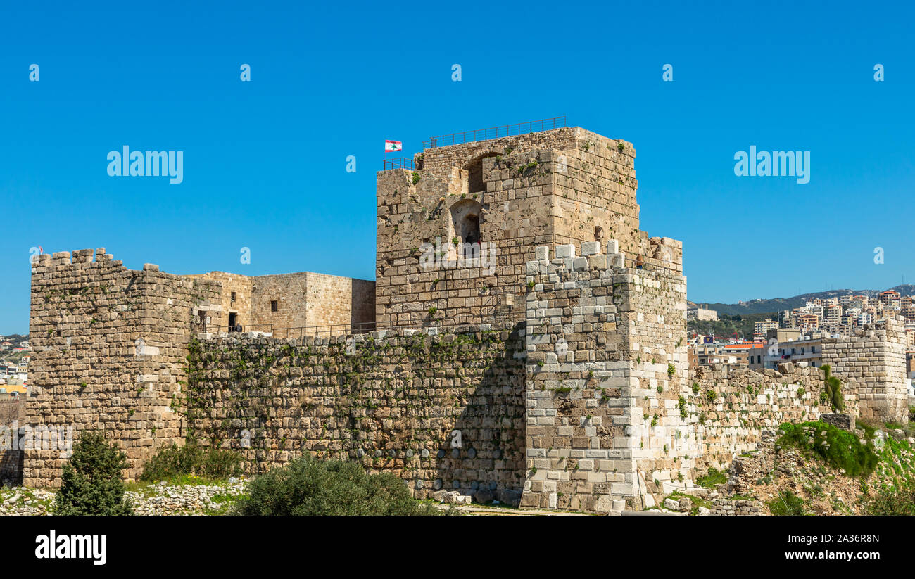 Crusader castle museum byblos lebanon hi-res stock photography and ...