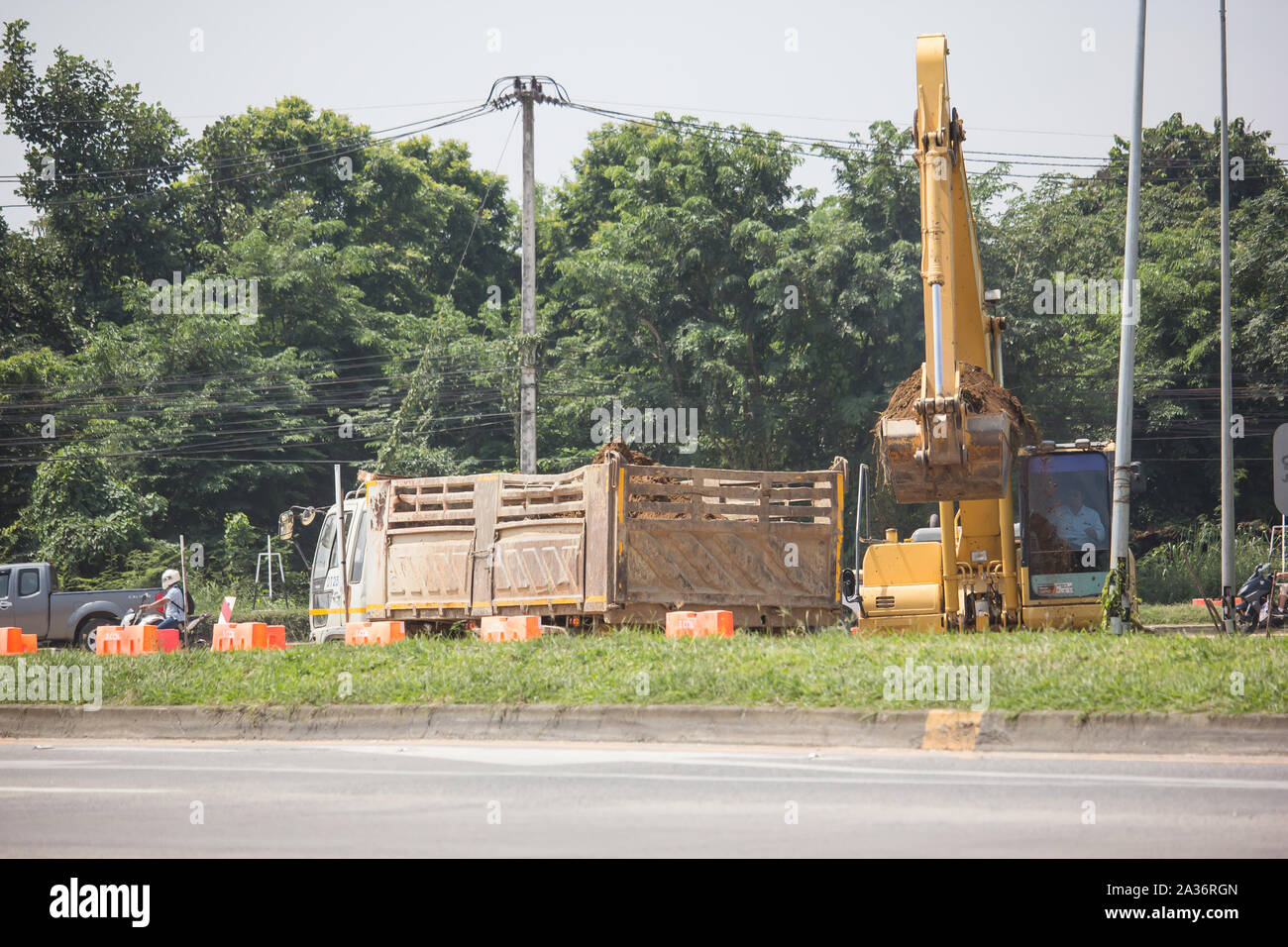 Thailand komatsu hi-res stock photography and images - Alamy