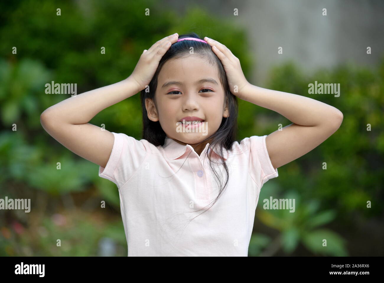 A Diverse Female Memory Problems Stock Photo - Alamy