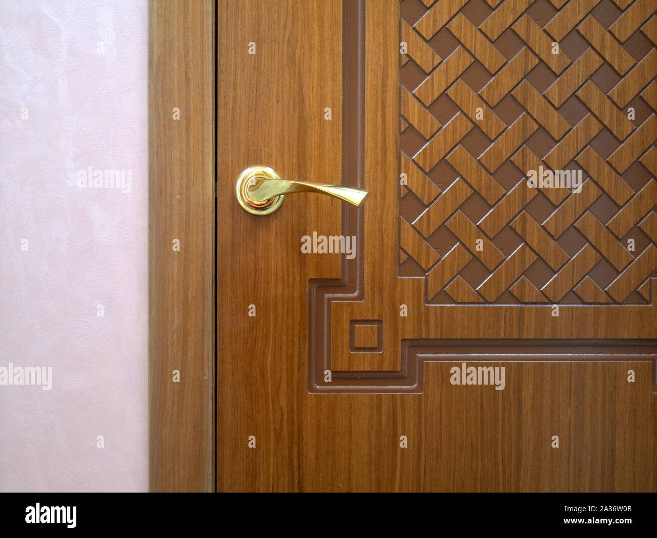 Door in interior. Element of design Stock Photo - Alamy