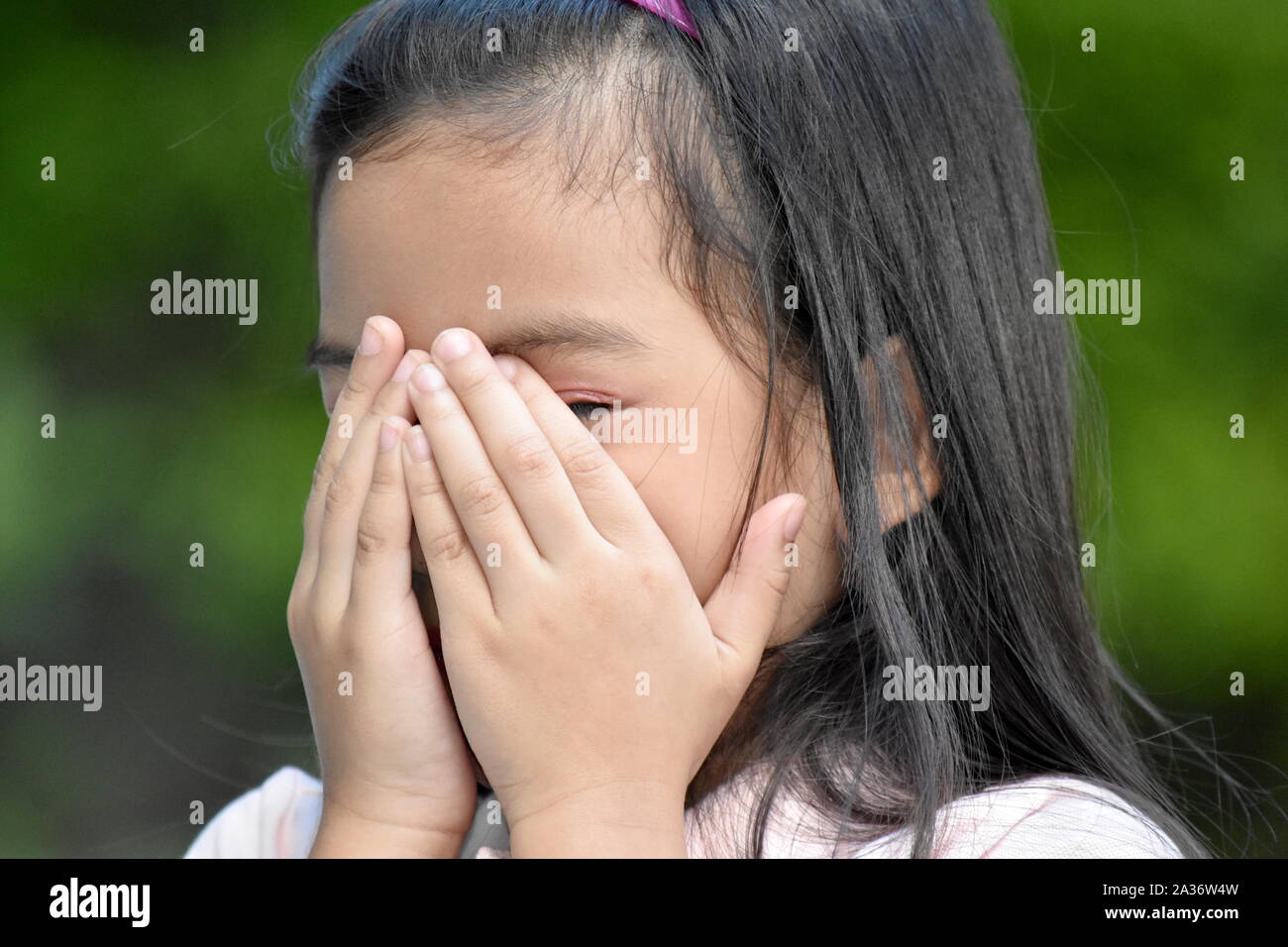 An A Failed Female Adolescent Stock Photo - Alamy