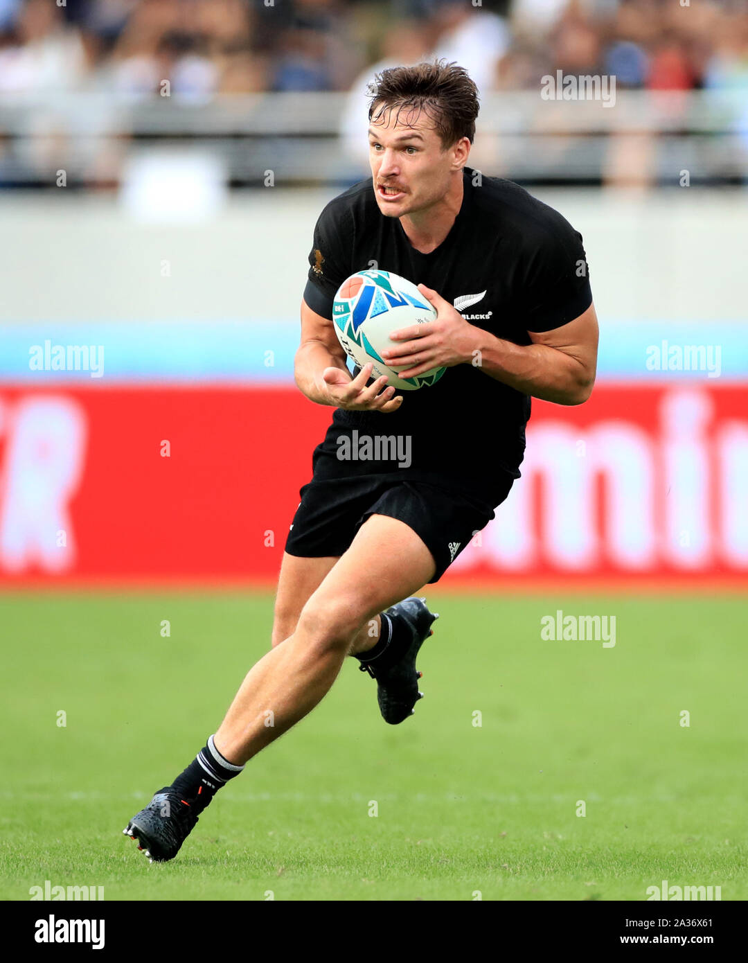 New Zealand's George Bridge during the 2019 Rugby World Cup Pool B ...