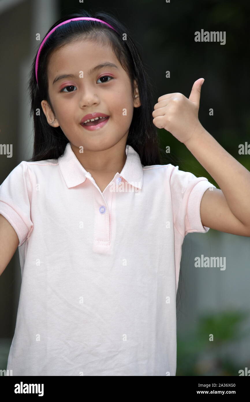 A Proud Beautiful Filipina Person Stock Photo - Alamy