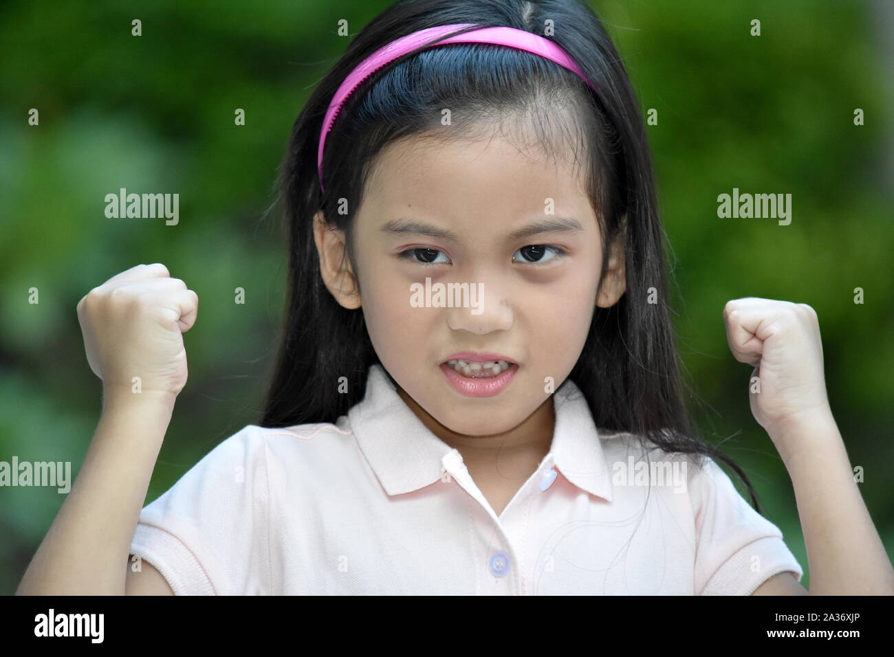 An An Angry Diverse Person Stock Photo - Alamy