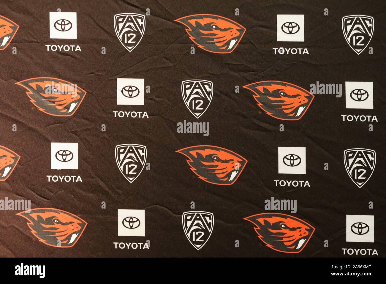 Football Press Conference Backdrop