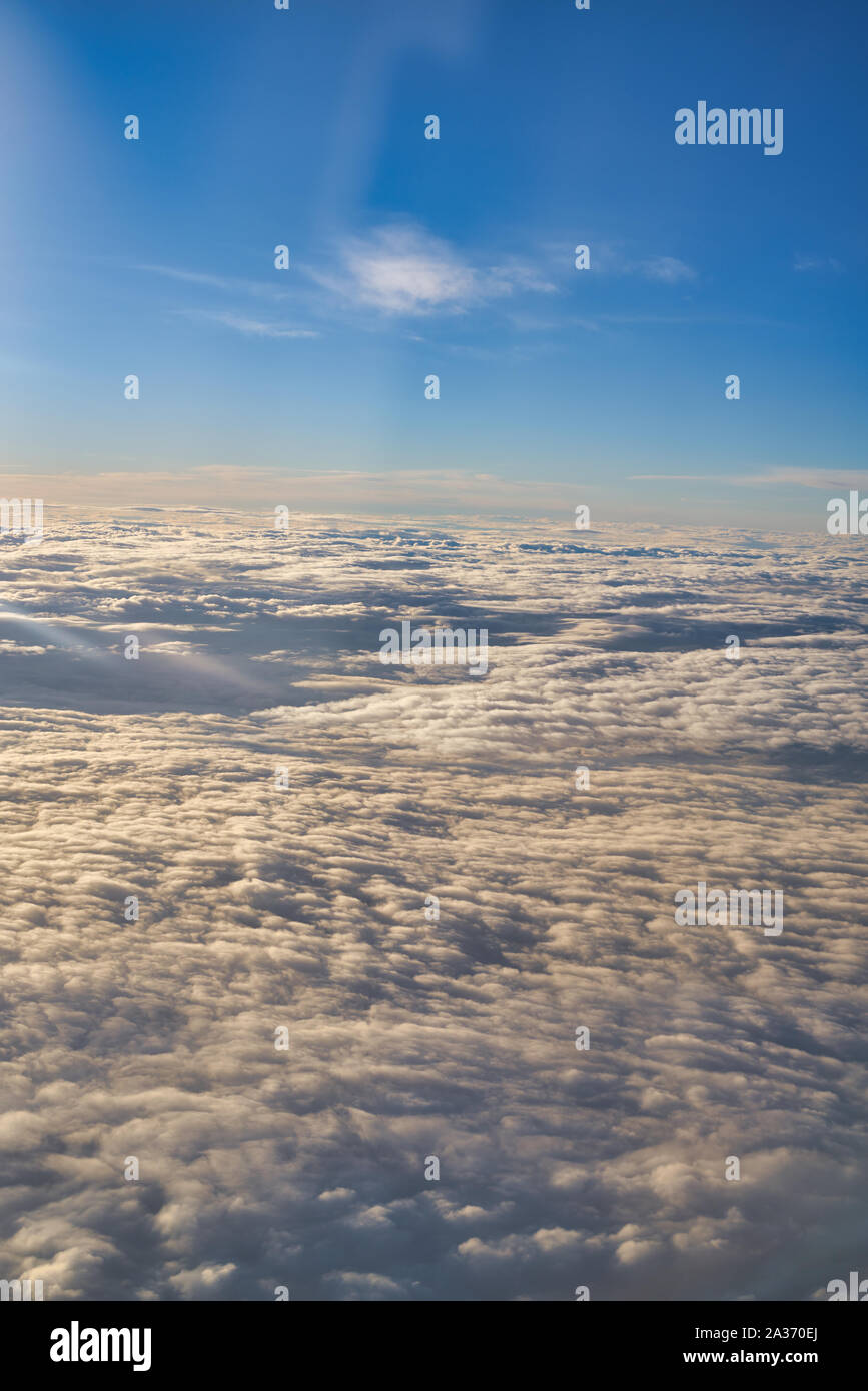 Aerial view from modern aircraft Stock Photo - Alamy
