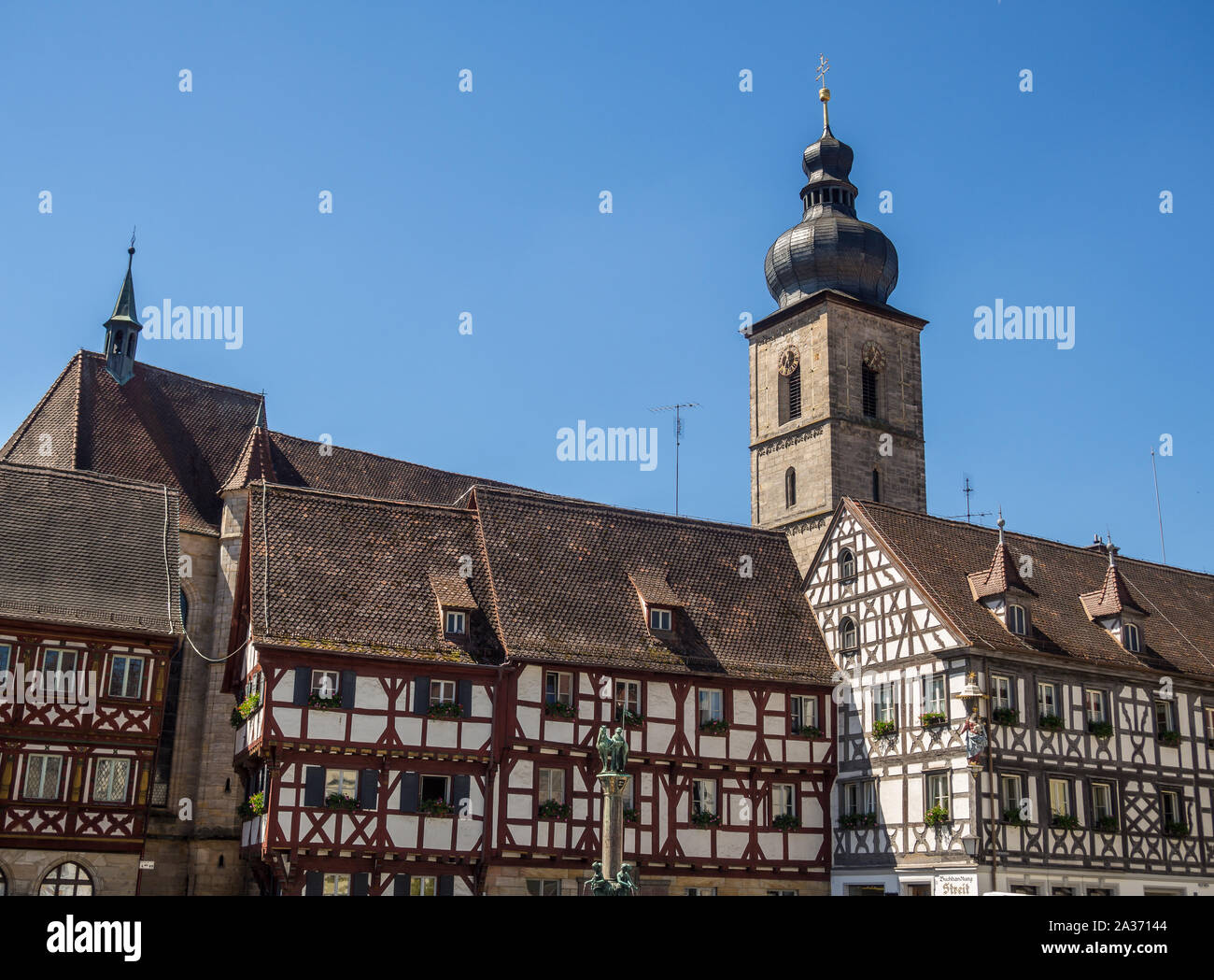 City wall and parish church of st martin hi-res stock photography and ...