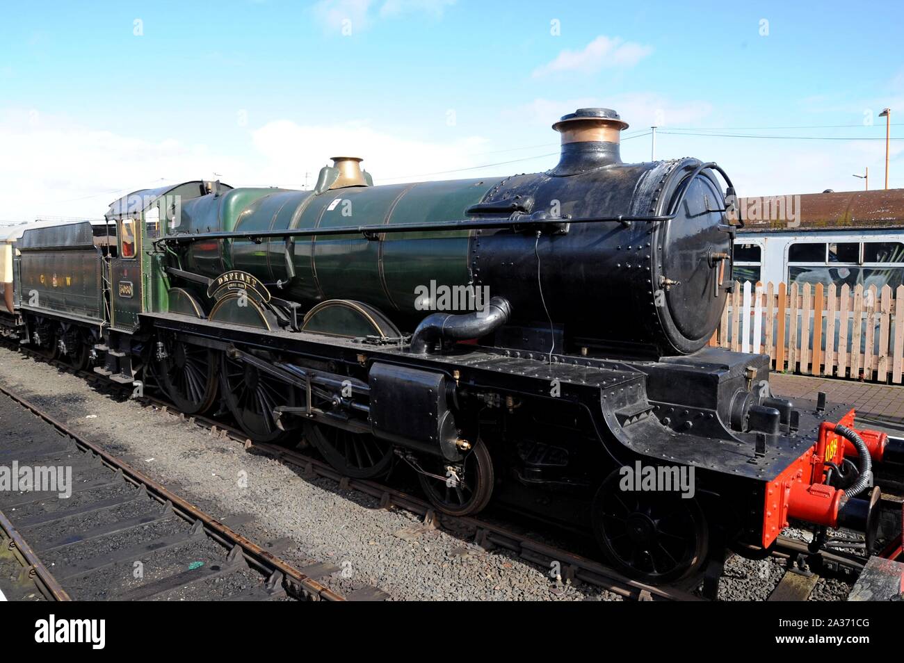 Castle Class Train High Resolution Stock Photography and Images - Alamy