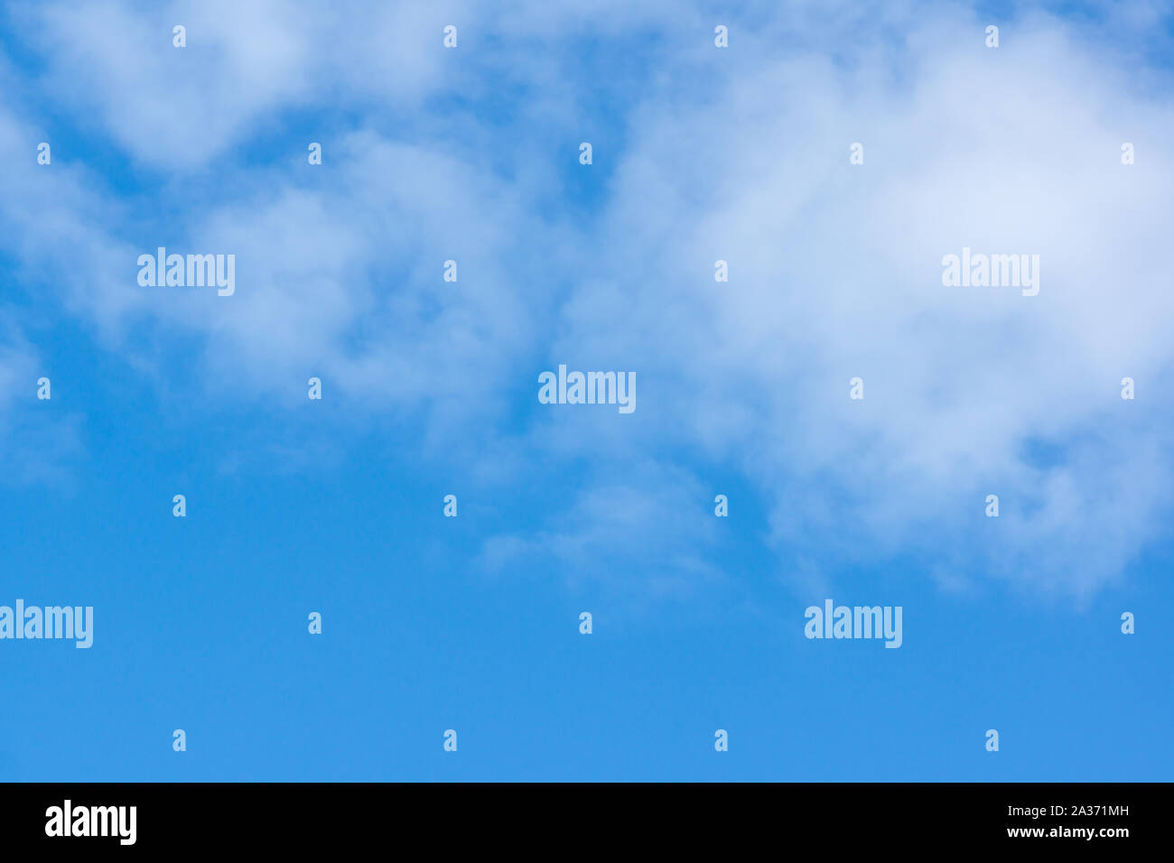 blue sky with flying white light clouds Stock Photo - Alamy