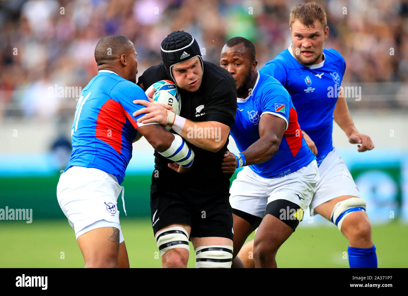 New Zealand's Matt Todd during the 2019 Rugby World Cup Pool B match at ...