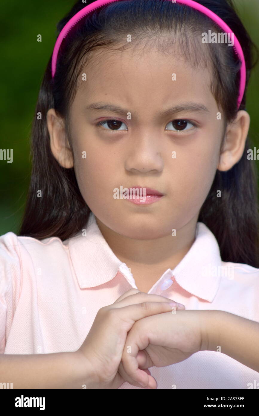An An Angry Petite Person Stock Photo - Alamy