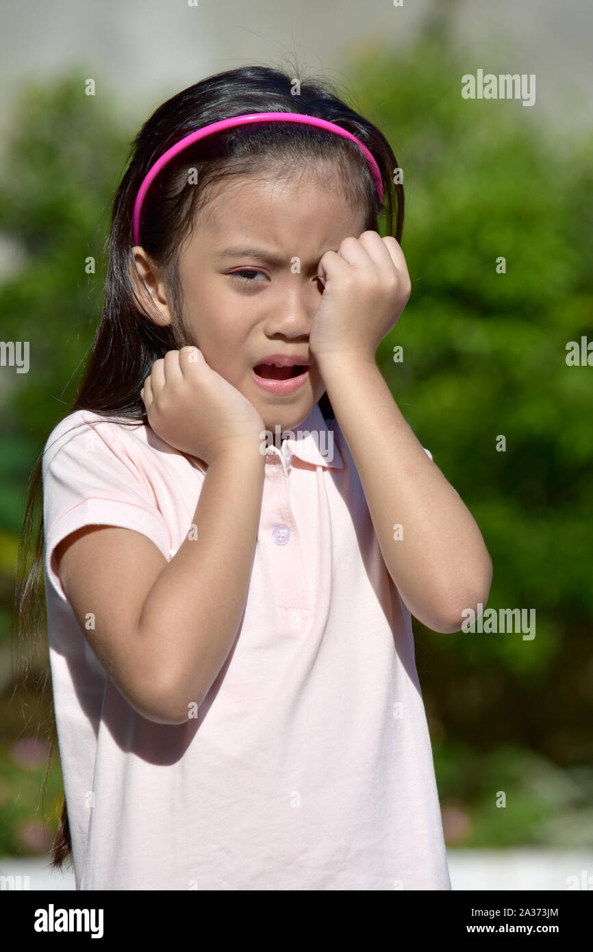 An A Stressed Young Juvenile Stock Photo - Alamy