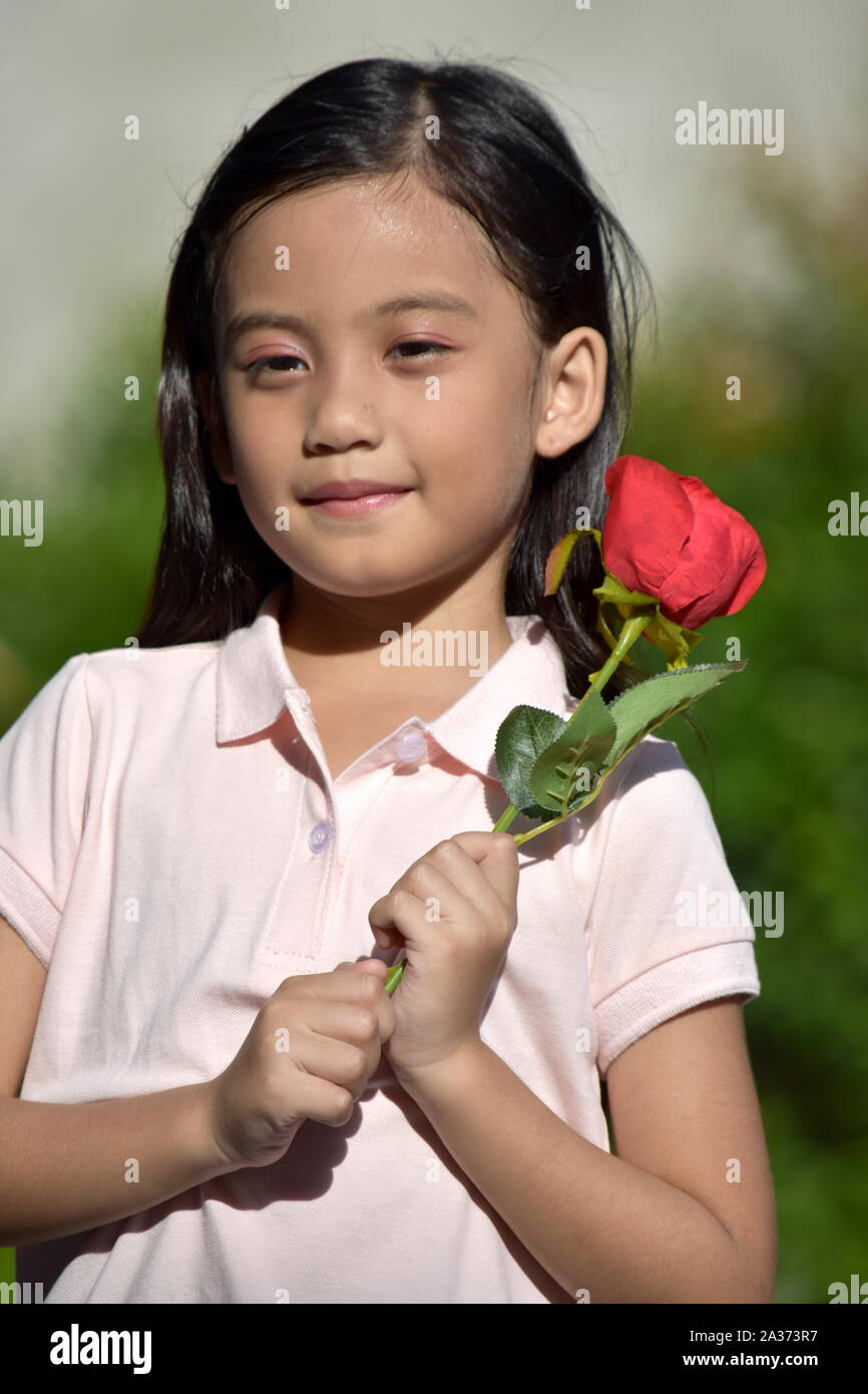 Children rose hi-res stock photography and images - Alamy