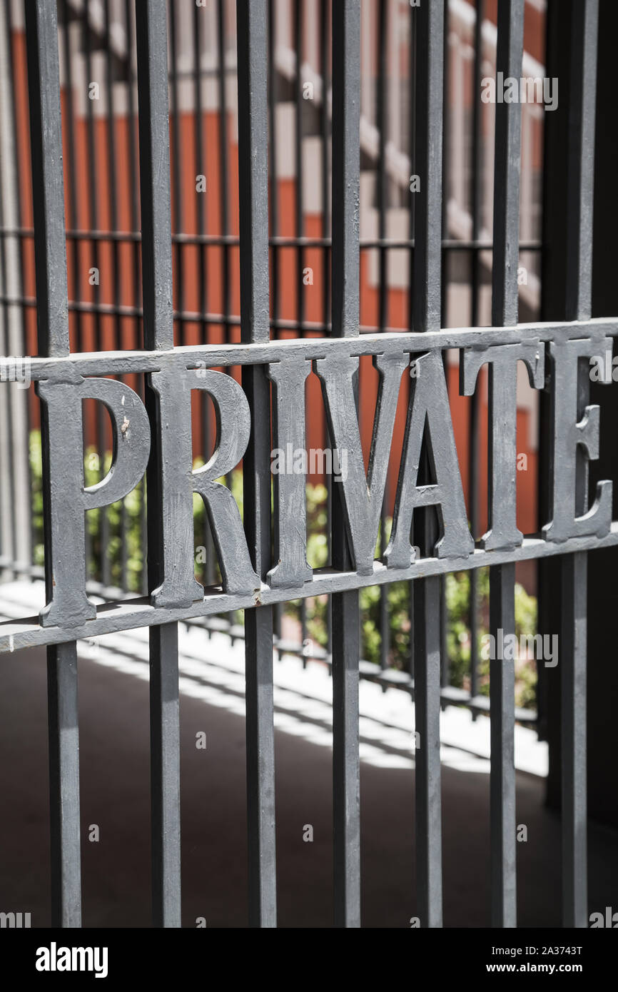 Word private hi-res stock photography and images - Alamy