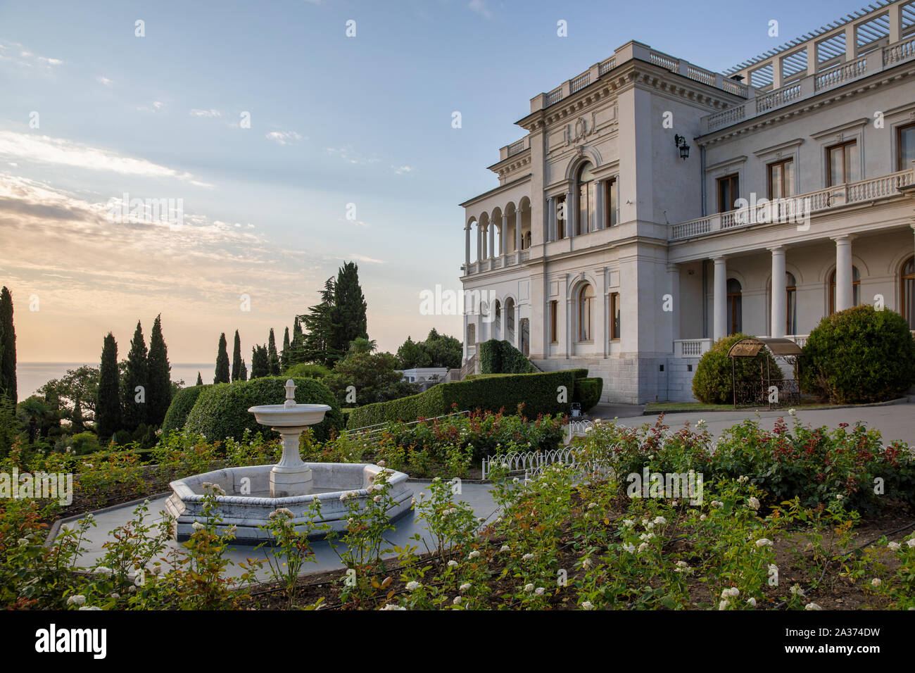 Livadia palace. Crimea Stock Photo - Alamy