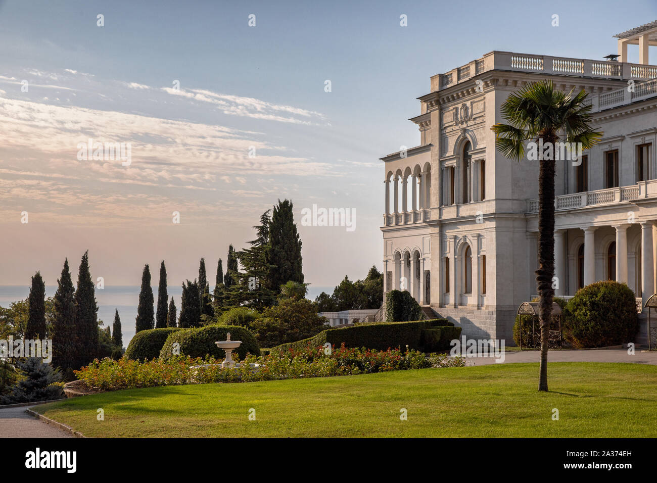 Livadia palace. Crimea Stock Photo - Alamy
