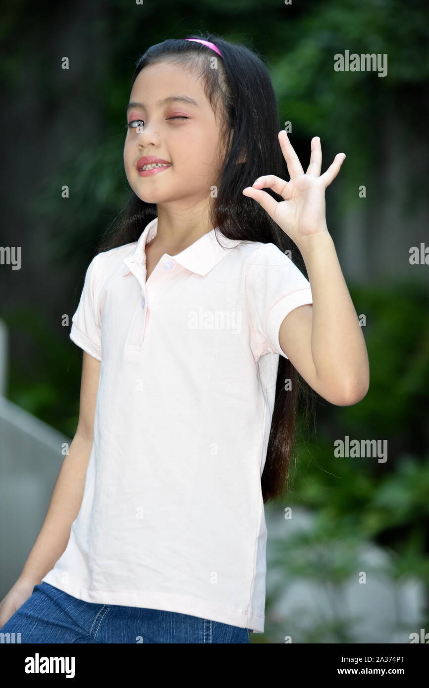 Ok child hi-res stock photography and images - Alamy