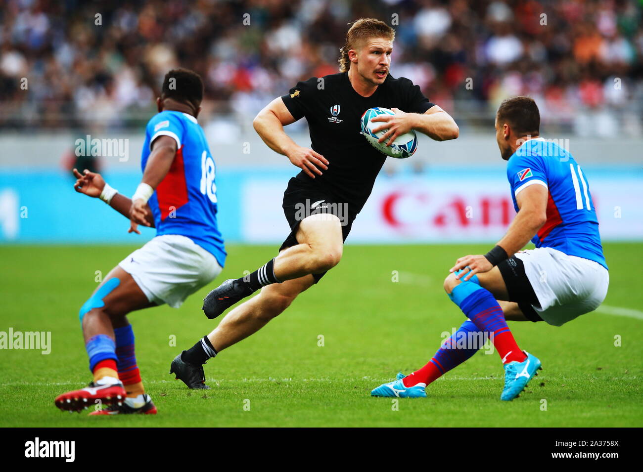 Tokyo, Japan. 6th Oct, 2019. Jack Goodhue (NZL) Rugby : 2019 Rugby ...