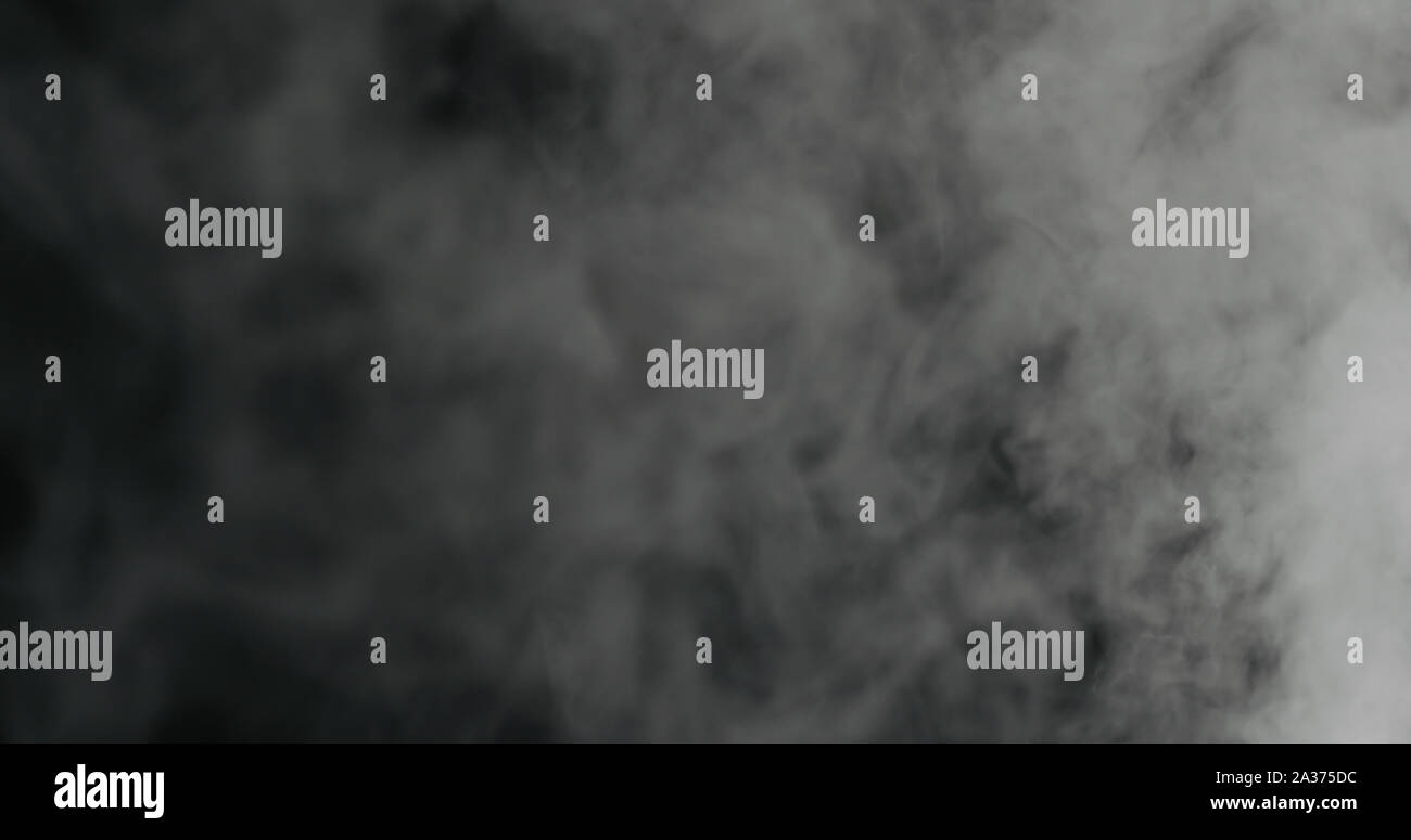 water mist over black background, wide photo Stock Photo - Alamy